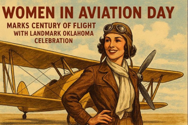 Women in Aviation Day Marks Century of Flight with Landmark Oklahoma ...