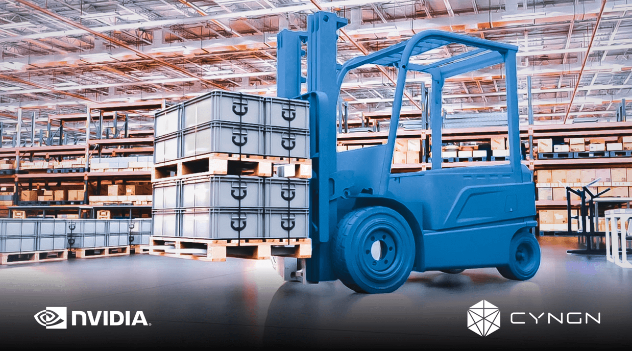 Cyngn Advances High-Fidelity Forklift Simulation with NVIDIA Isaac Sim ...